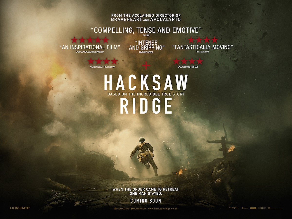 Trailer: Andrew Garfield in Mel Gibson’s Hacksaw Ridge – SEENIT