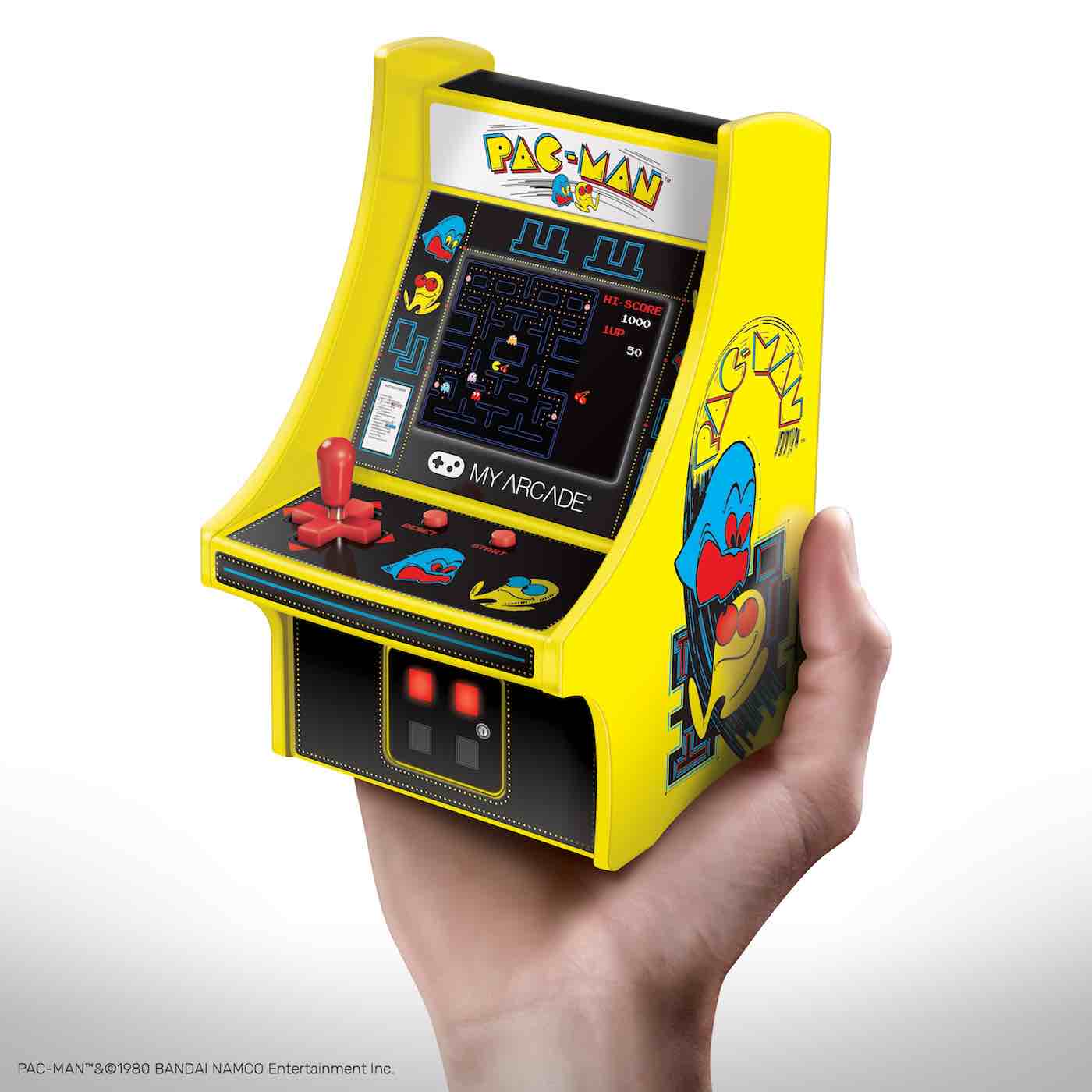 New console range launches with classic Pac-Man handheld and table-top ...